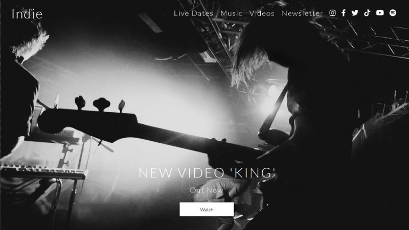 WordPress Themes for Music & Bands | Band Theme