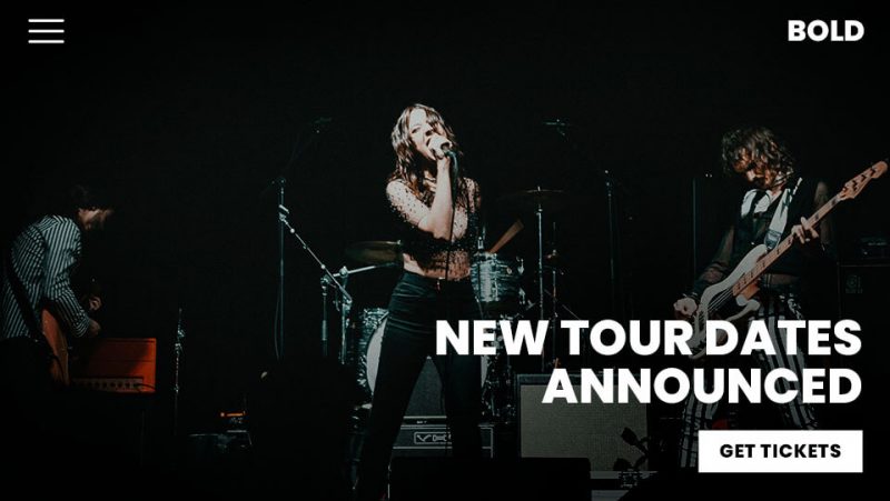 WordPress Themes for Music & Bands | Band Theme