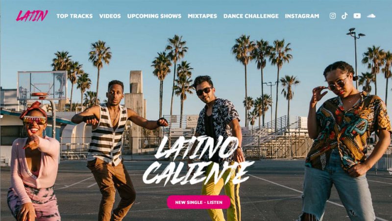 WordPress Themes for Music & Bands | Band Theme